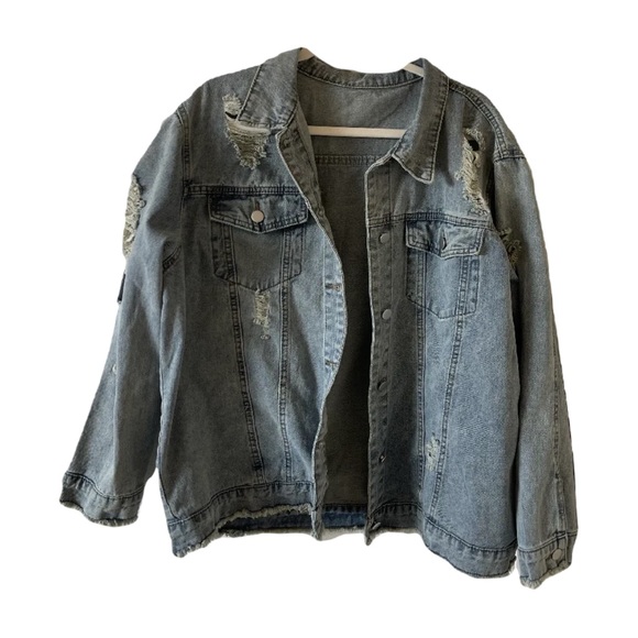 Jackets & Coats | Oversized Jean Jacket | Poshmark